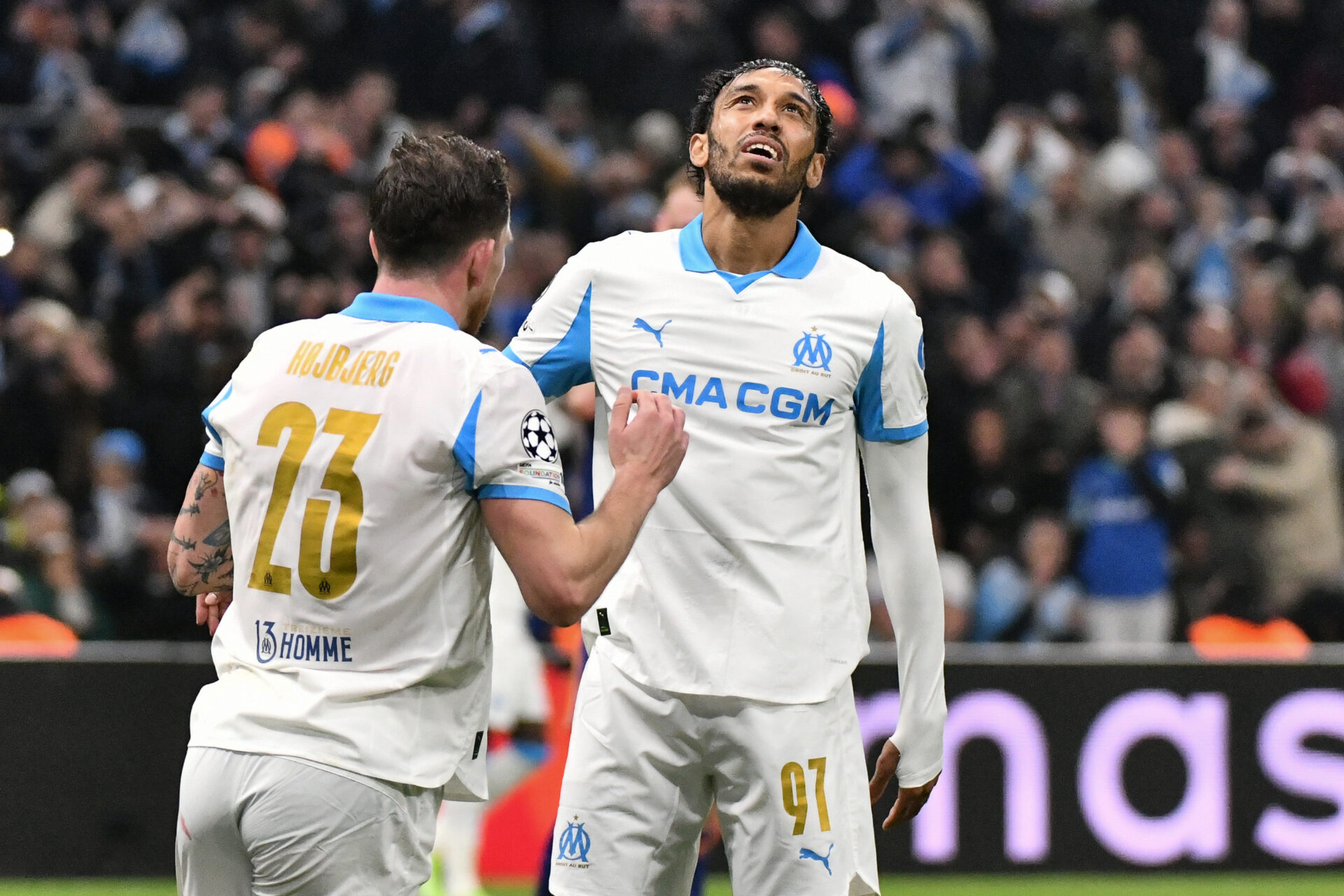 OM - Aubameyang en lice pour le prix Marc-Vivien Foé